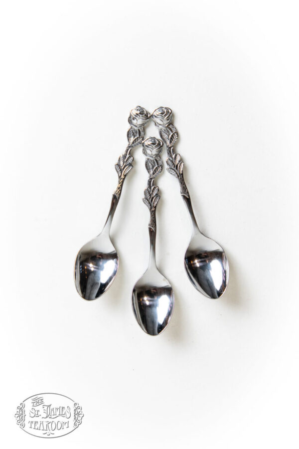 Delicate Rose Tea Spoon - St. James SHOP