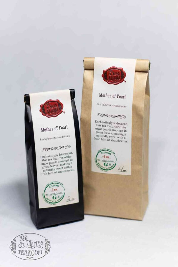 Mother of Pearl Green Tea - The St. James Tearoom