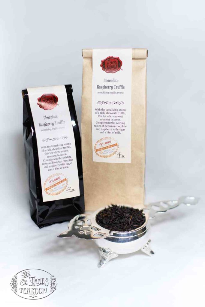 Chocolate Raspberry Truffle Black Tea - The St. James Tearoom