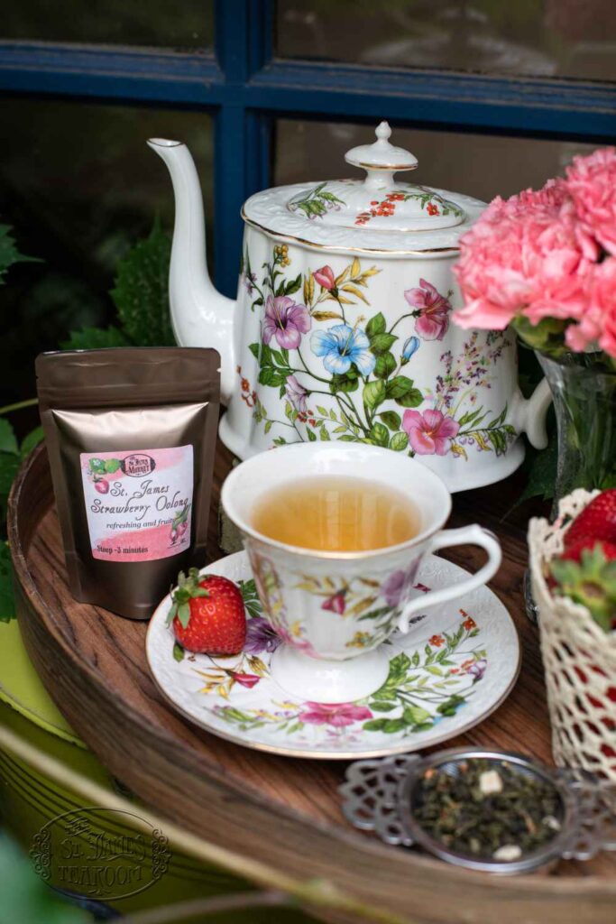 St. James Strawberry organic oolong