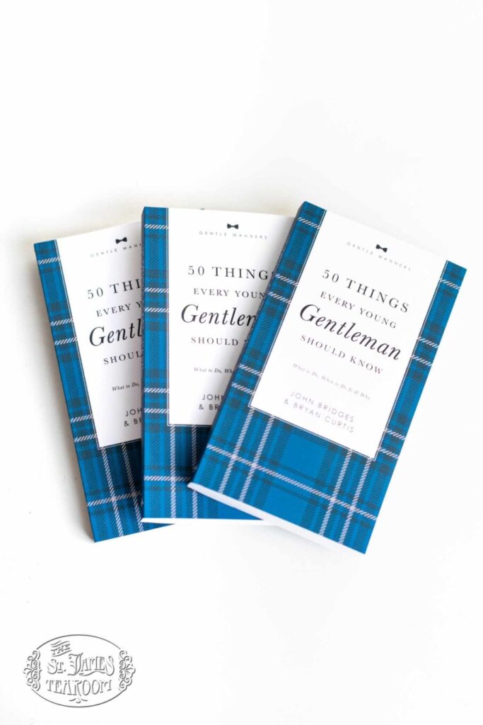 Book: 50 Things Every Young Gentleman Should Know - St. James SHOP