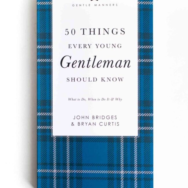 50 Things Every Young Gentleman Should Know - St. James SHOP