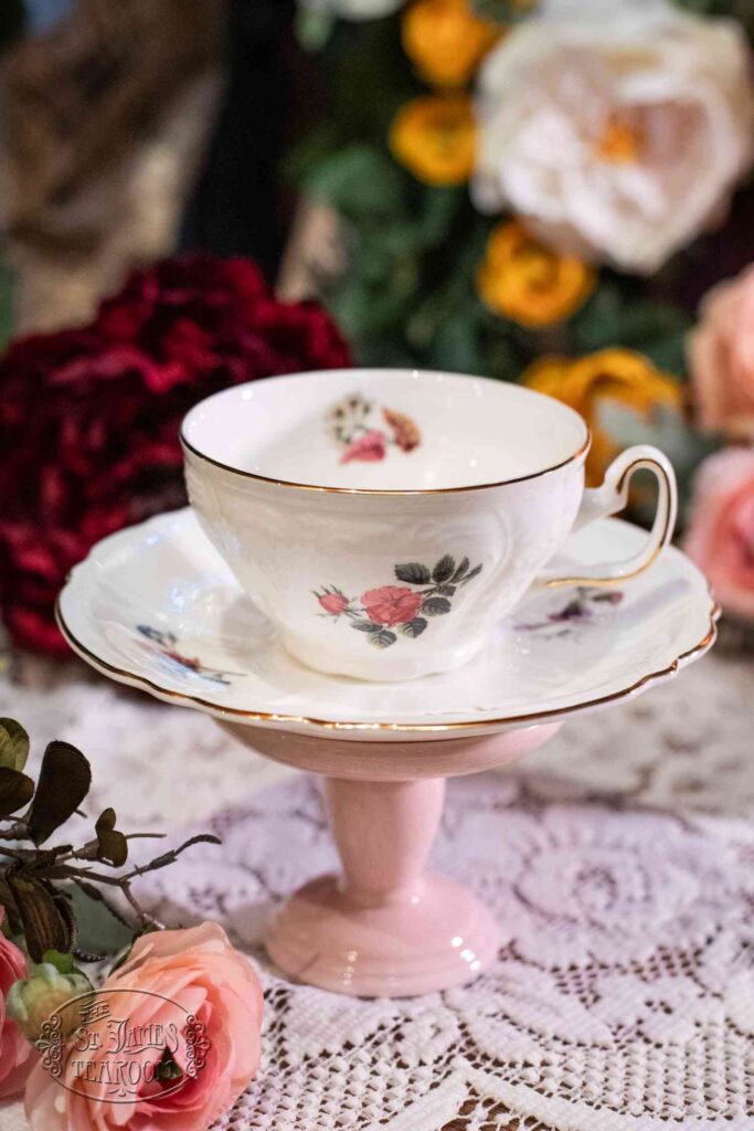 Fine China: Anna Garden Bone China (Cup & Saucer) - St. James SHOP