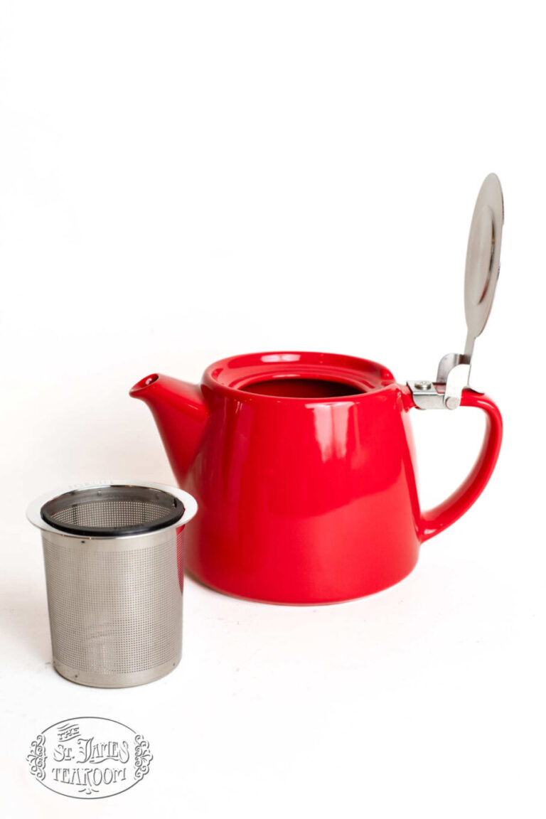 Red Stump Teapot - St. James SHOP