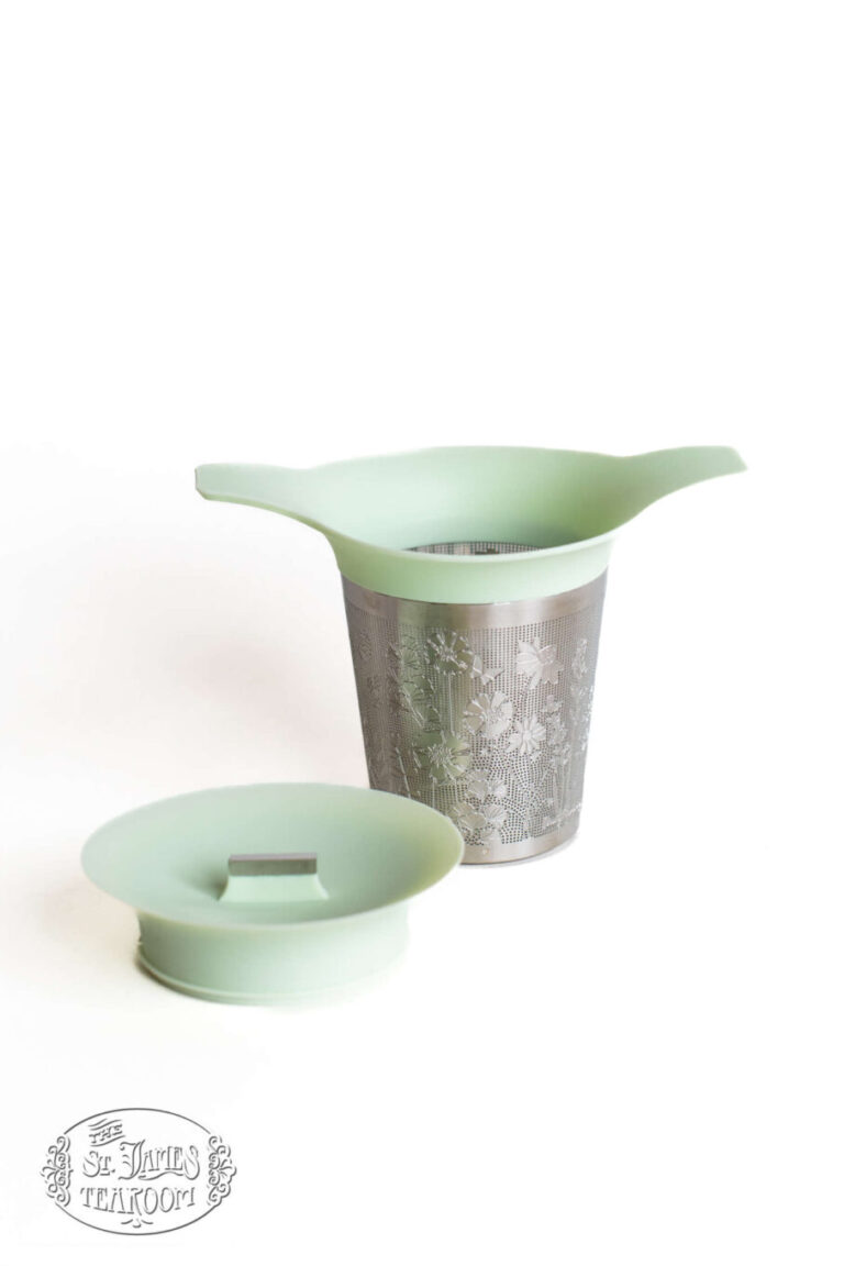 Beautiful Tea Basket Infuser: Mint - St. James SHOP