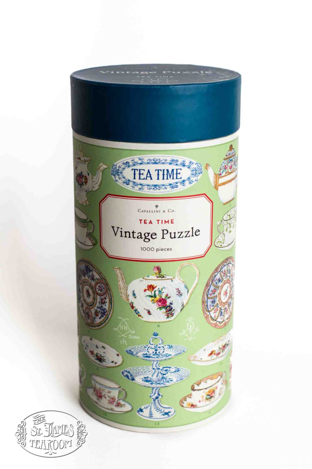 Vintage Tea Time Notebook - St. James SHOP